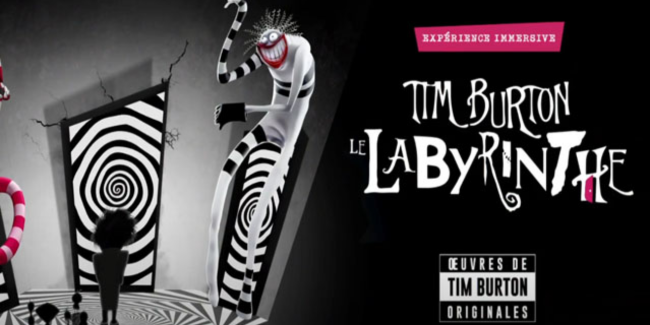 Tim Burton - Le Labyrinthe, une expérience inédite en famille à La Villette | Kidiklik